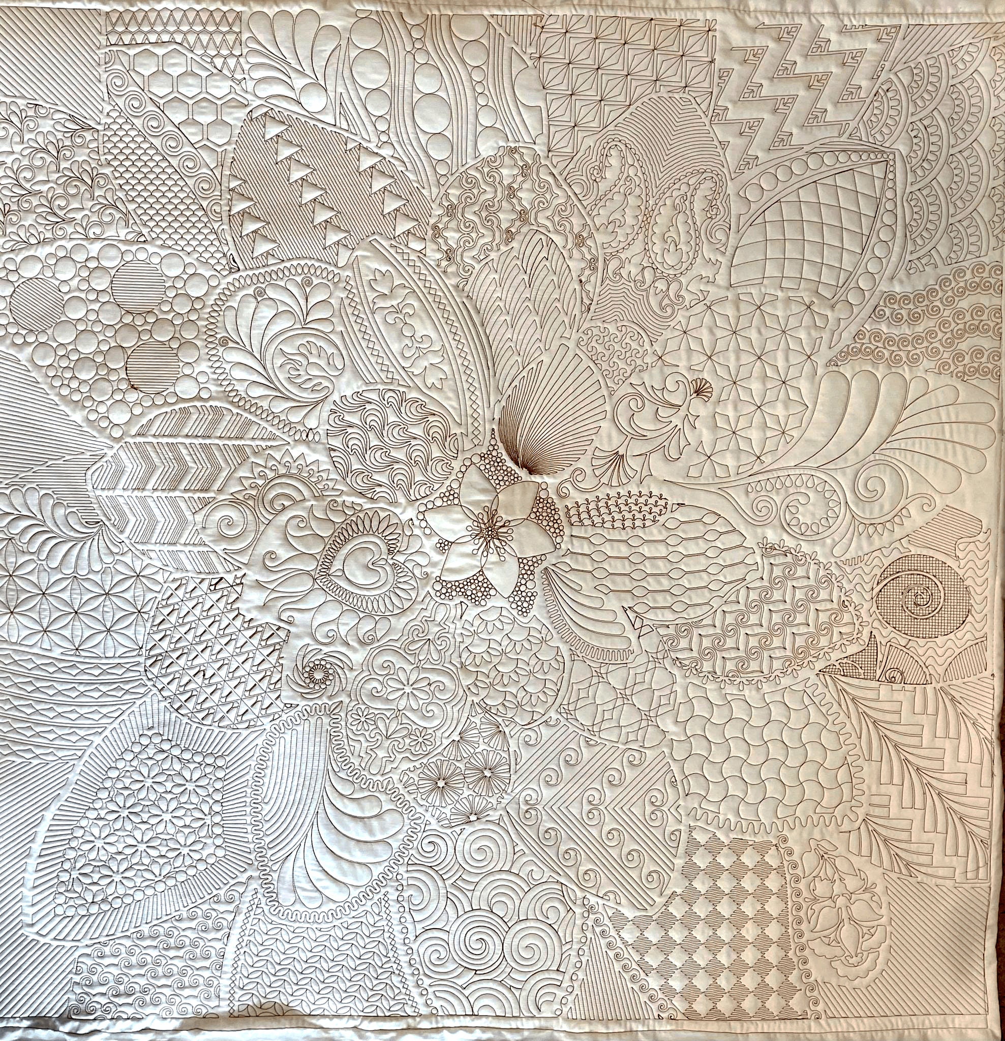 Dream Big Original Panel Digital Quilting Pattern - Hoffman's Dream Big ...