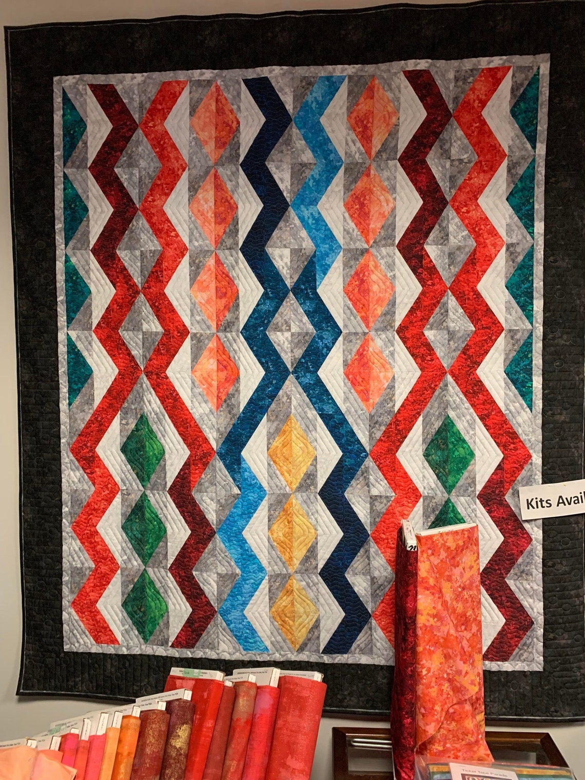 Spindle P2P Edge to Edge Digital Quilting Design Longarm - Etsy