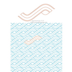 Double Knit - Edge to Edge (E2E) Digital Quilting Design/pattern for ...