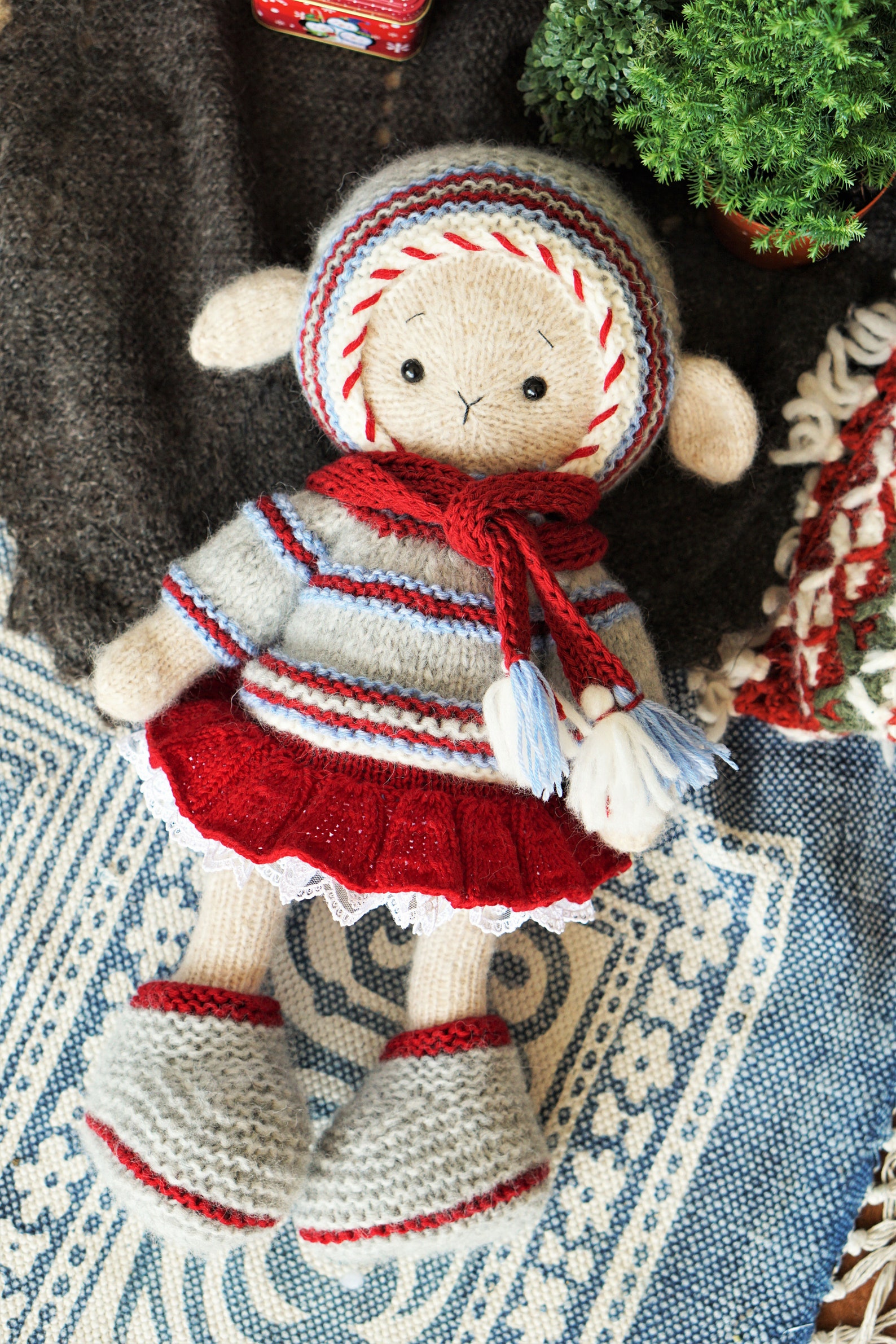Knitting Pattern Doll Clothes Winter Doll Clothes Toy | Etsy