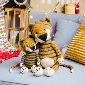 Baby Tiger Knitting Pattern - Toy Knitting Pattern / Polushkabunny - Etsy