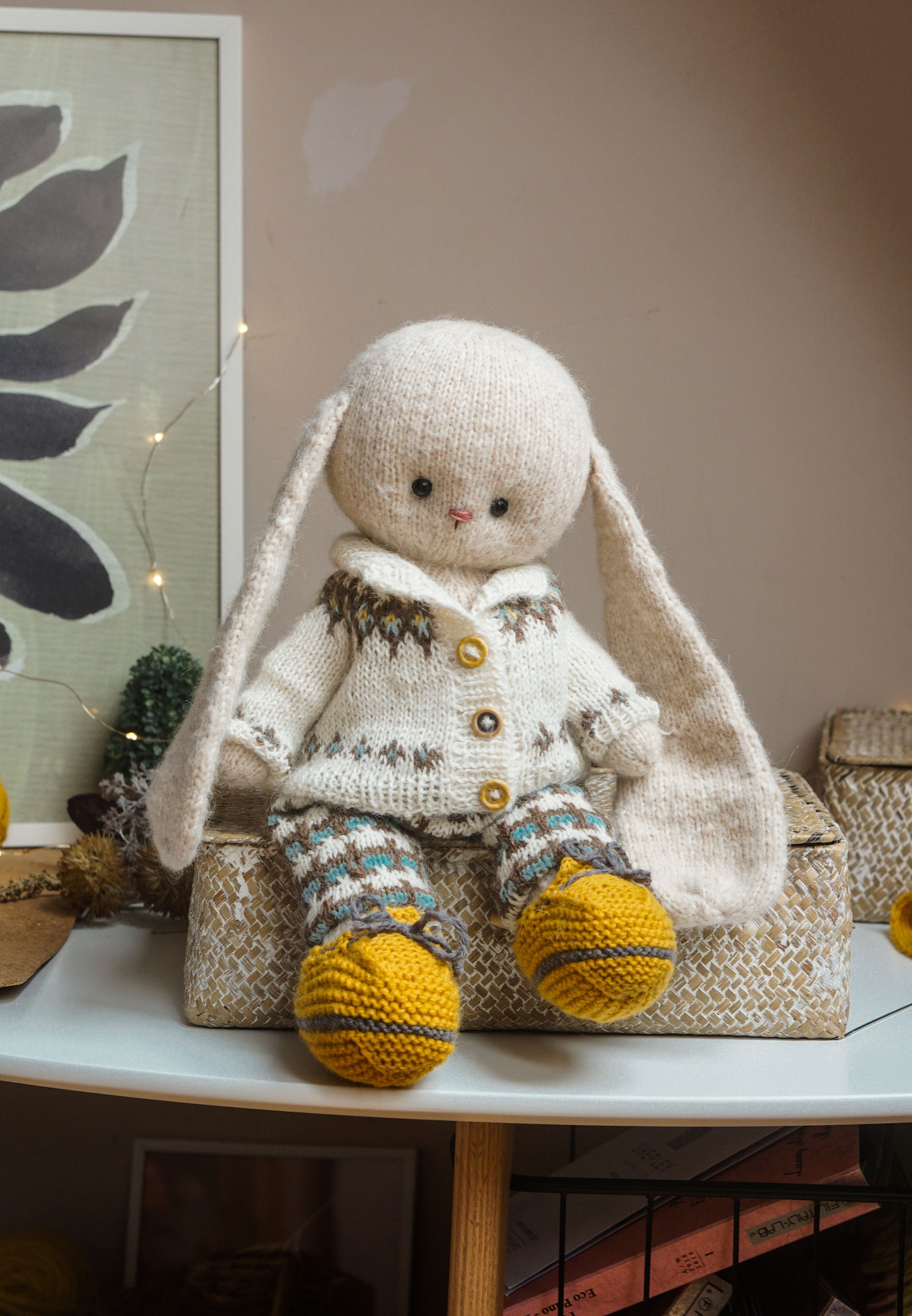 Toy Clothes Knitting Pattern / Outfit "romantic"/ Knitting Patterns PDF ...