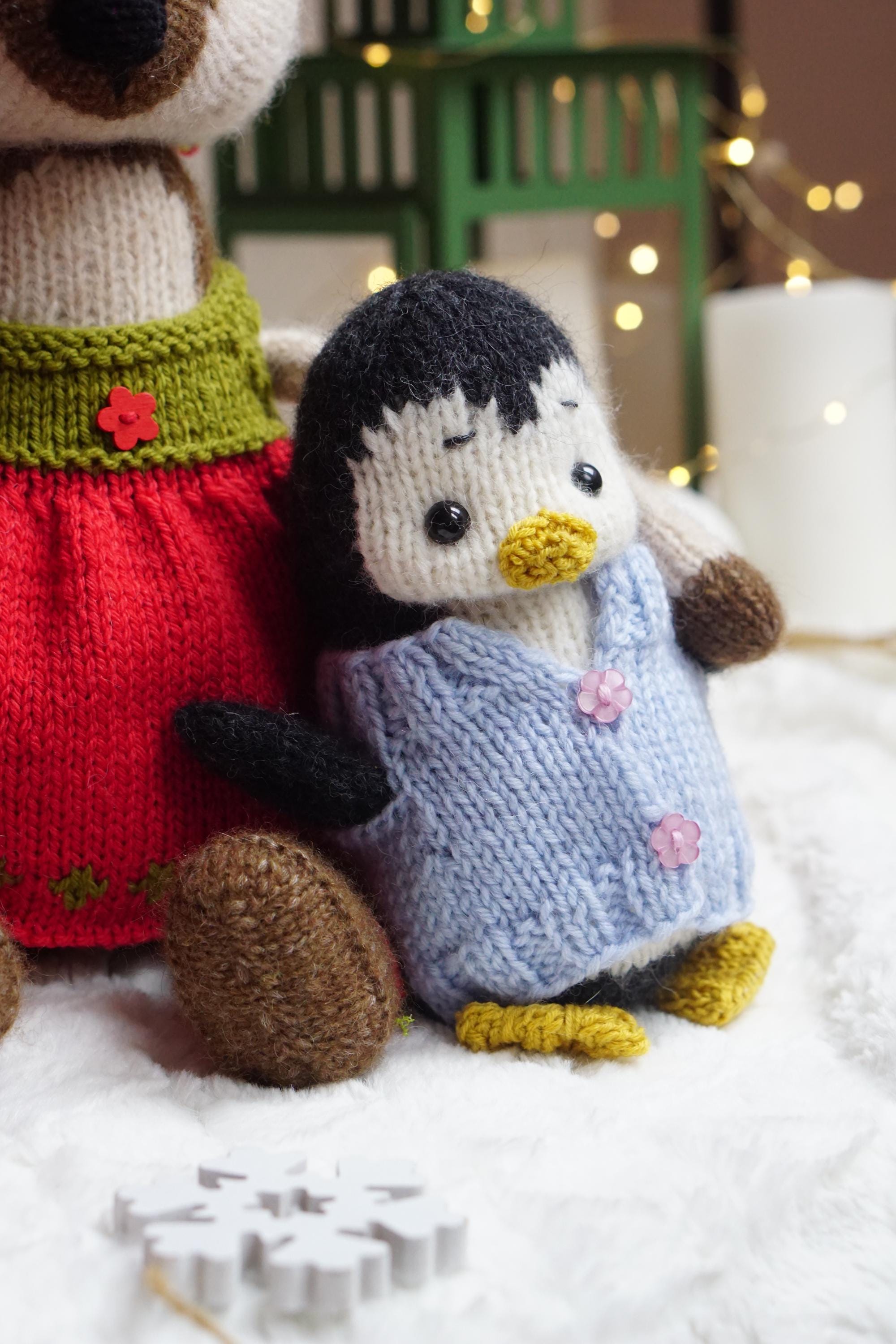 Baby Penguin Knitting Toy Pattern - Toy Knitting Patterns ...
