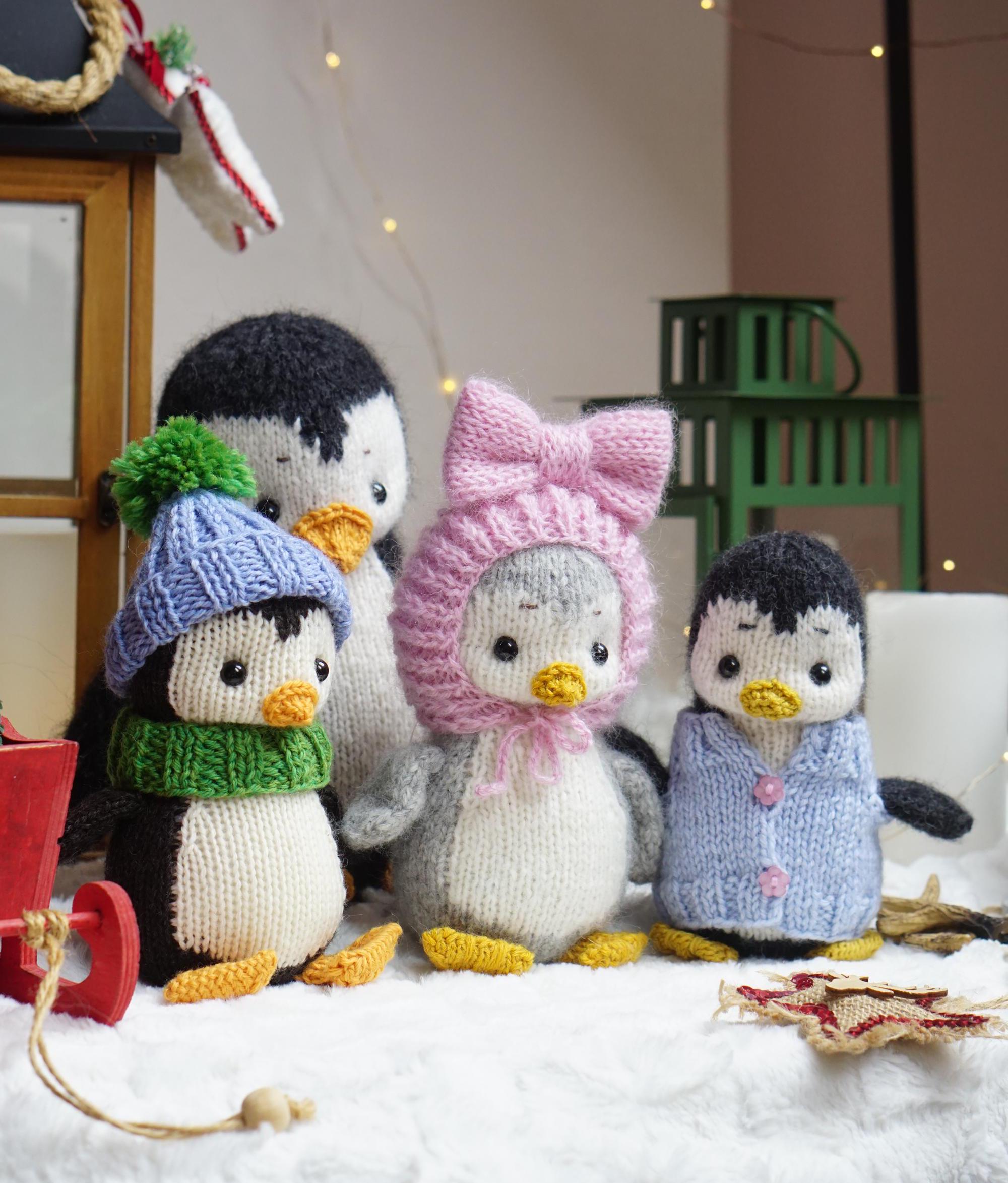 Baby Penguin Knitting Toy Pattern - Toy Knitting Patterns ...