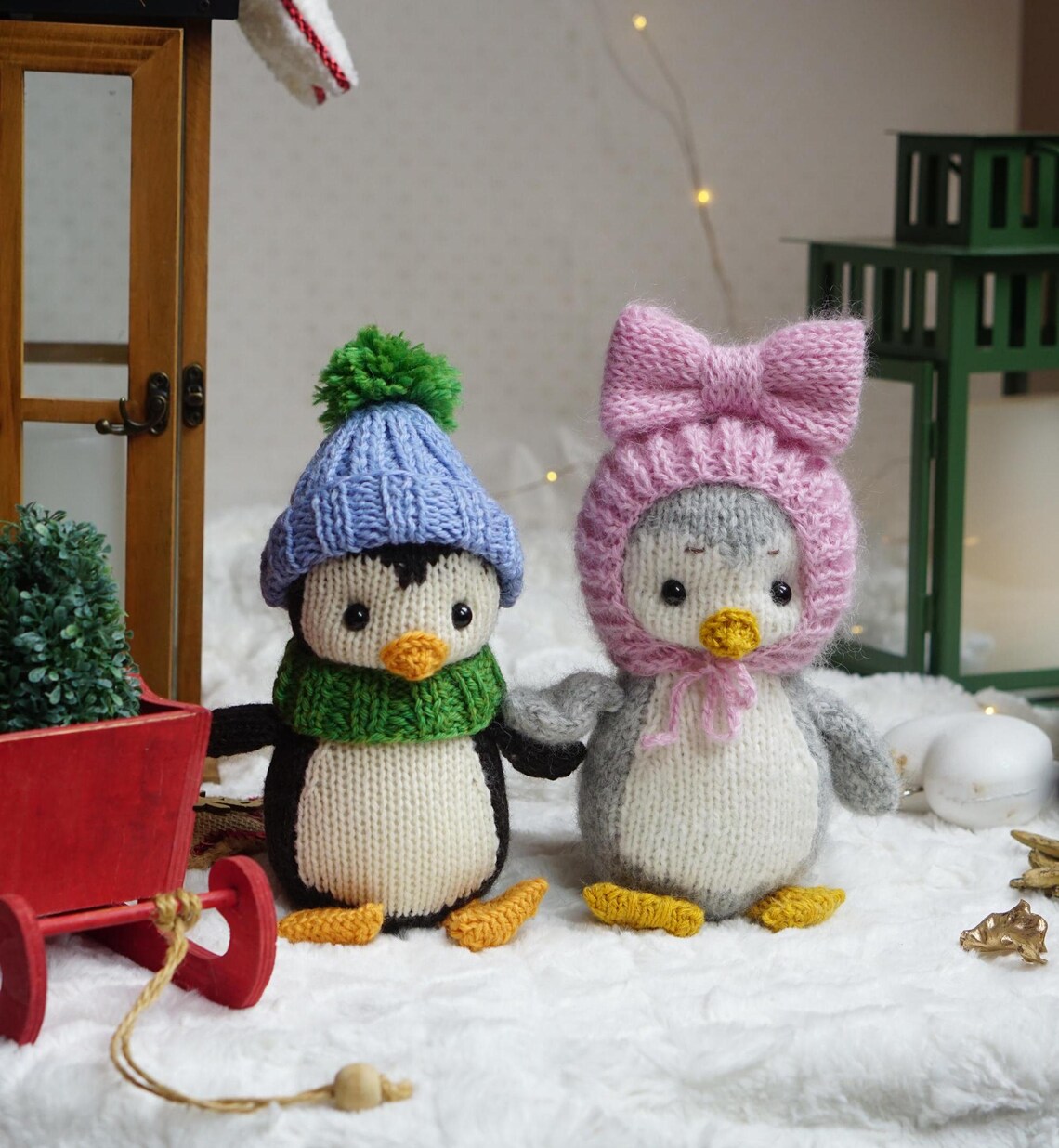 Baby Penguin Knitting Toy Pattern - Toy Knitting Patterns ...