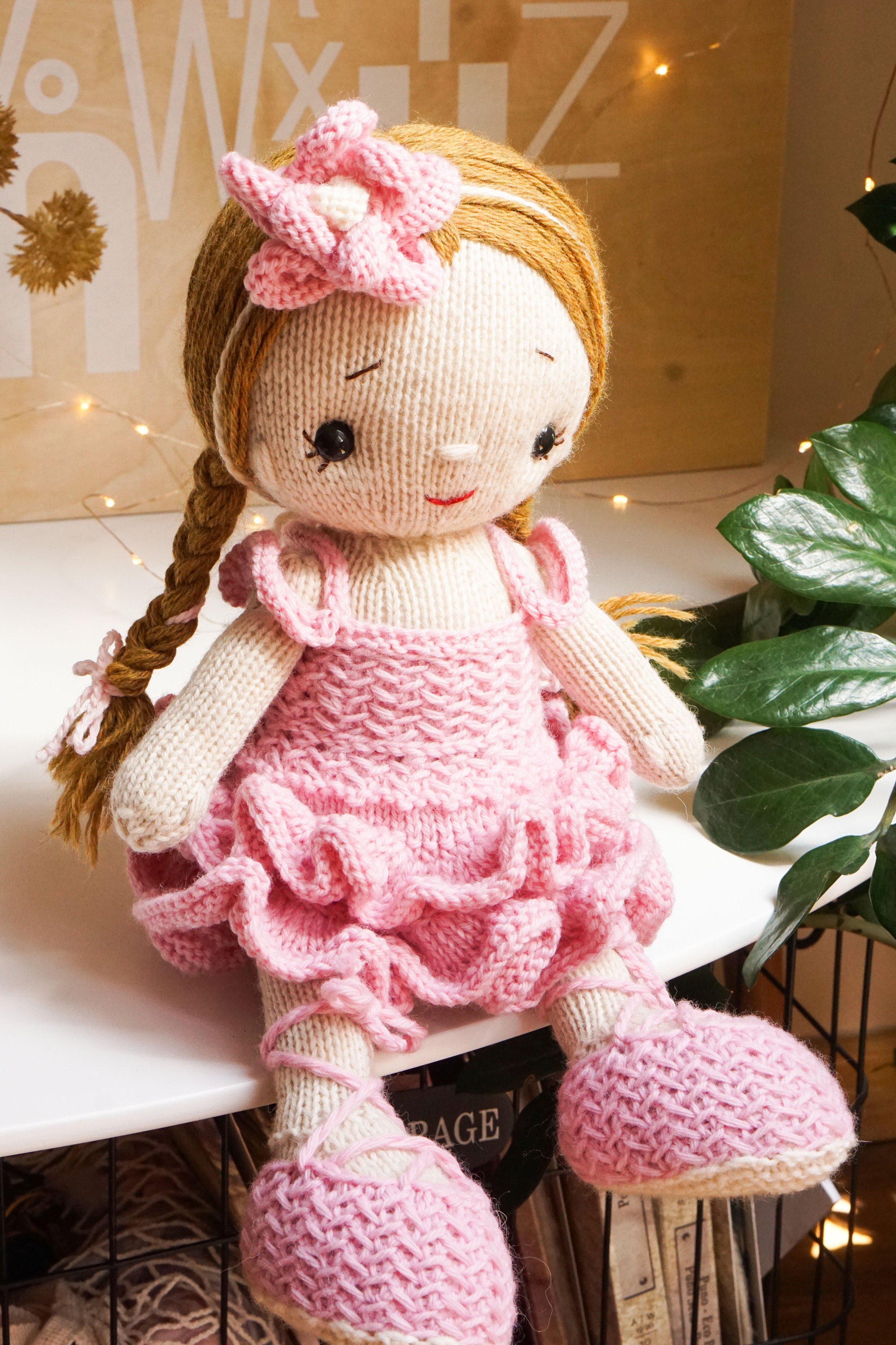 Toy Clothes Knitting Pattern BALLERINA Doll Clothes - Etsy UK