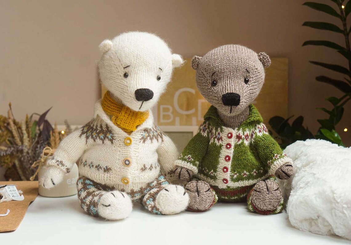 Toy Clothes Knitting Pattern / Outfit romantic/ - Etsy