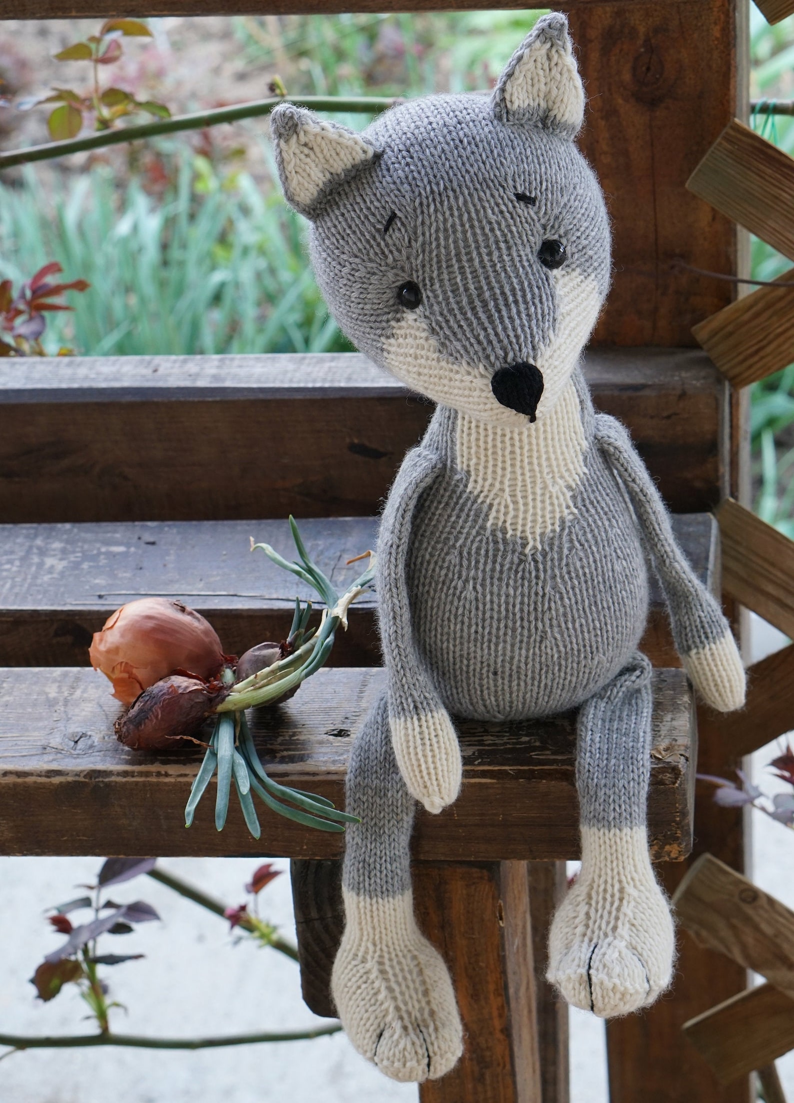 Fox and Wolf Knitting Pattern Toy Knitting Pattern / - Etsy