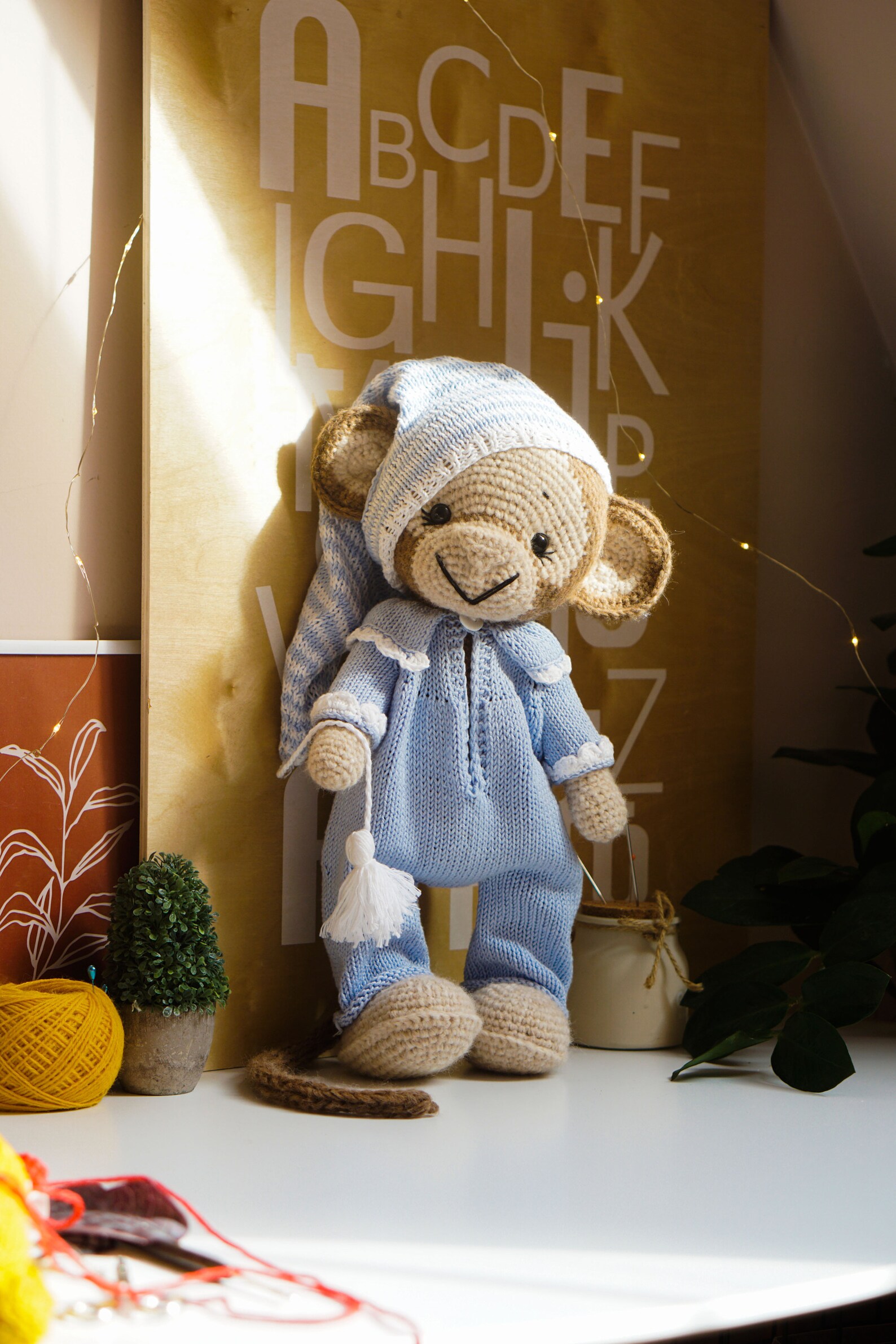 Knitting Pattern Doll Bedtime Clothes Knitting Pattern PDF - Etsy