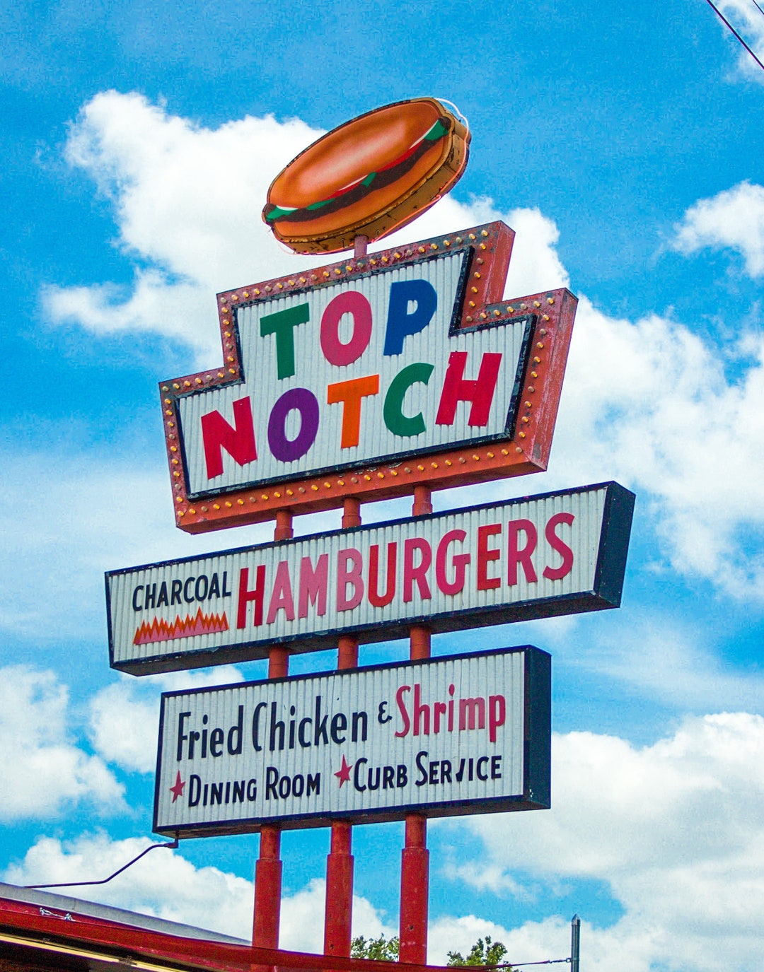 Top Notch Burgers (color) - Fine Art Print, Austin Photography, Home ...