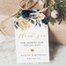 Navy Blue and blush Wedding Favor Tags or Labels 100% | Etsy