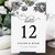 Boho Greenery Table Number Template,greenery Eucalyptus, Leaf Leaves ...
