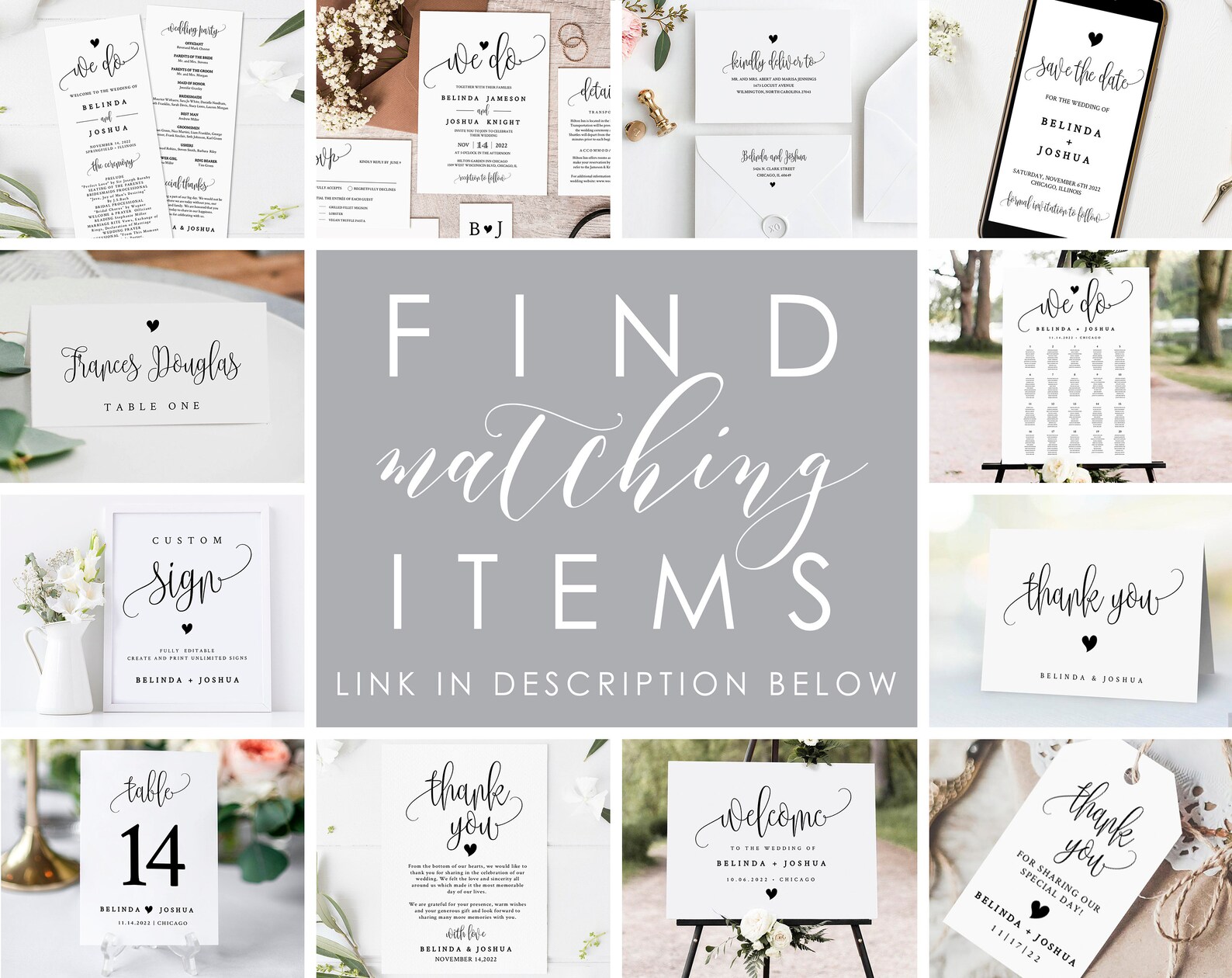 Wedding Envelope Template Address Envelope Template DIY - Etsy