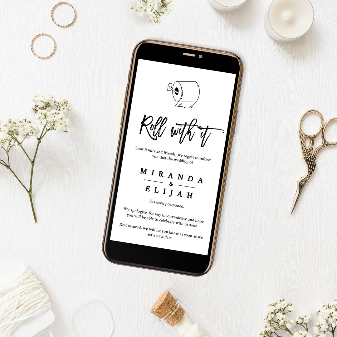 Electronic Roll With It Template, Virtual Digital Template 100% ...