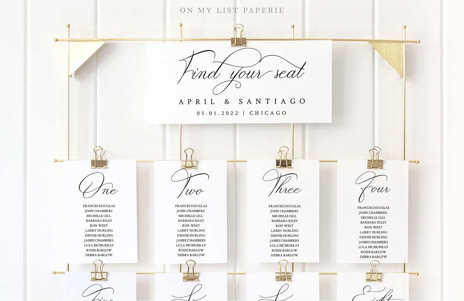 Wedding Seating Cards Template 2 Sizes 4x6 and - Etsy