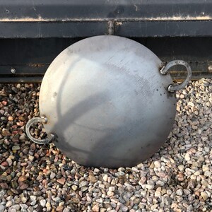 Cowboy Wok, Plow Disc, Discada, Campfire Skillet, BBQ Campfire ...
