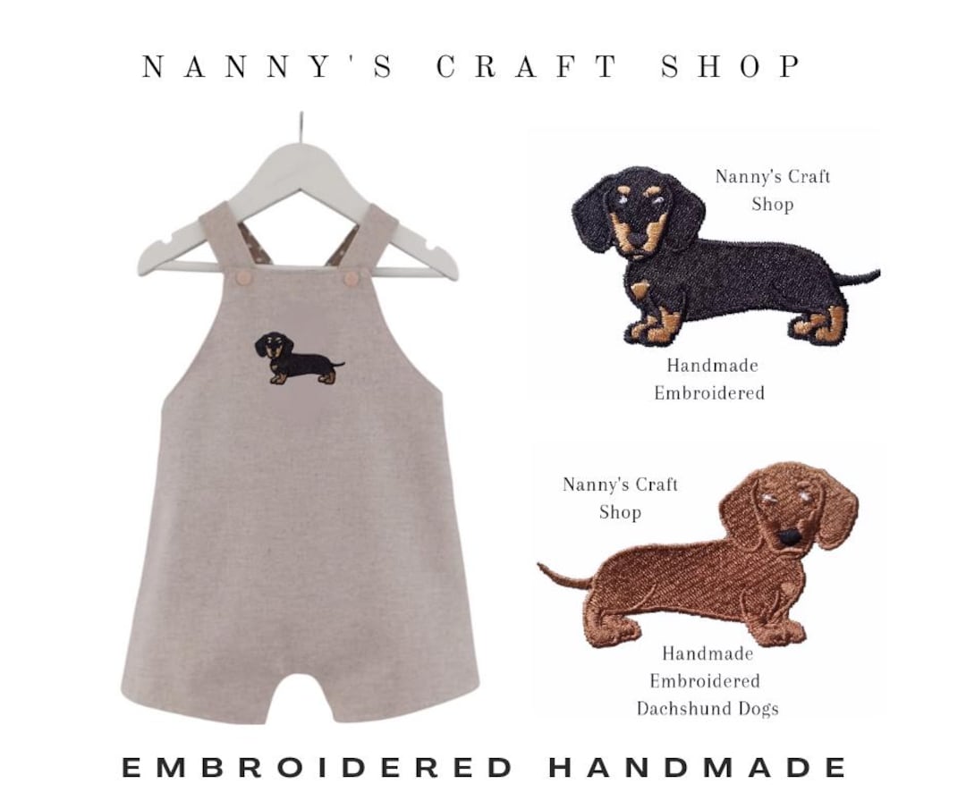 Baby Clothes. Baby Dog Outfit. Baby Boy Dachshund Outfit. Sausage Dog ...