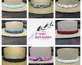 Braided Hat Band - Etsy
