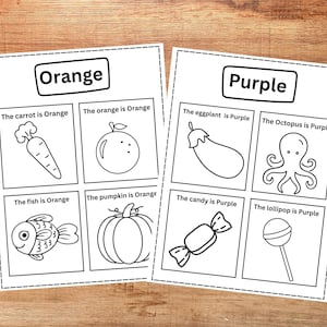 Preschool Color of the Week Printable Learning Colors Preschool ...