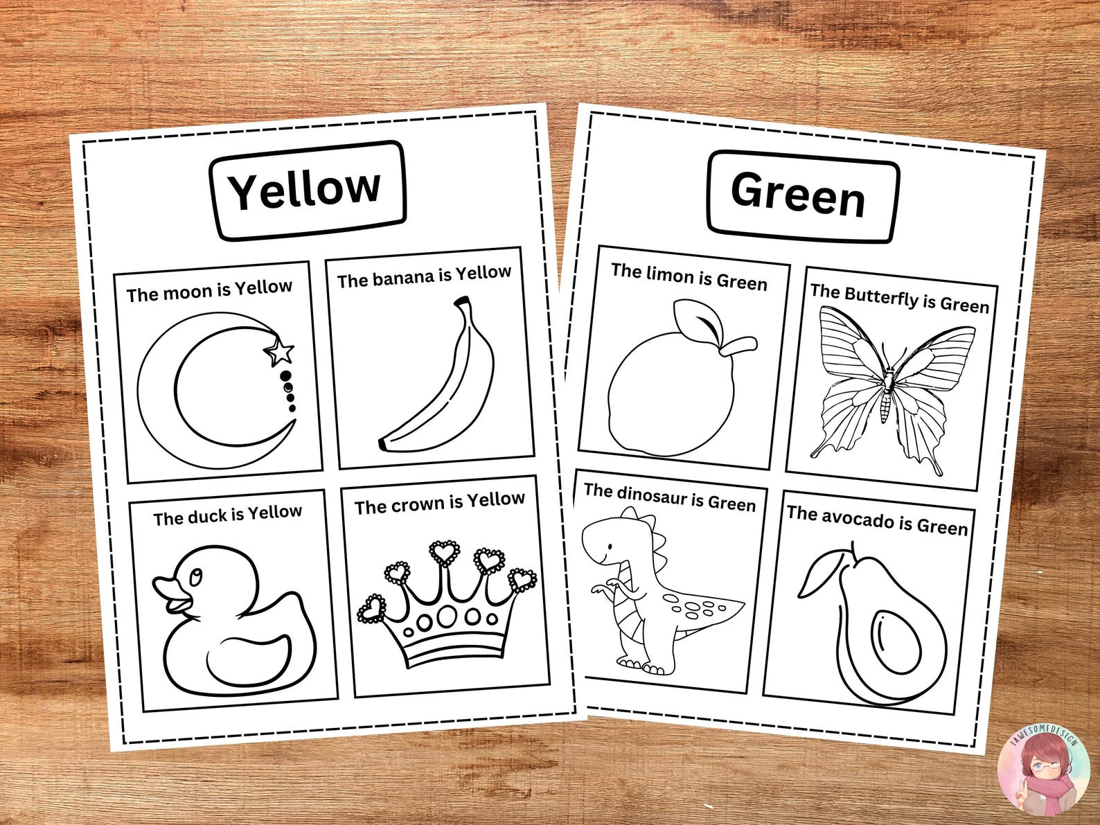 Preschool Color of the Week Printable Learning Colors Preschool ...
