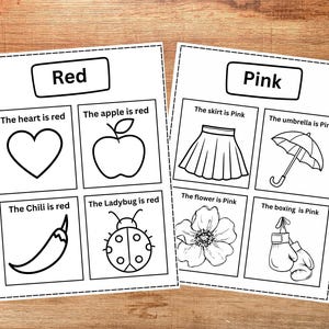 Preschool Color of the Week Printable Learning Colors Preschool ...