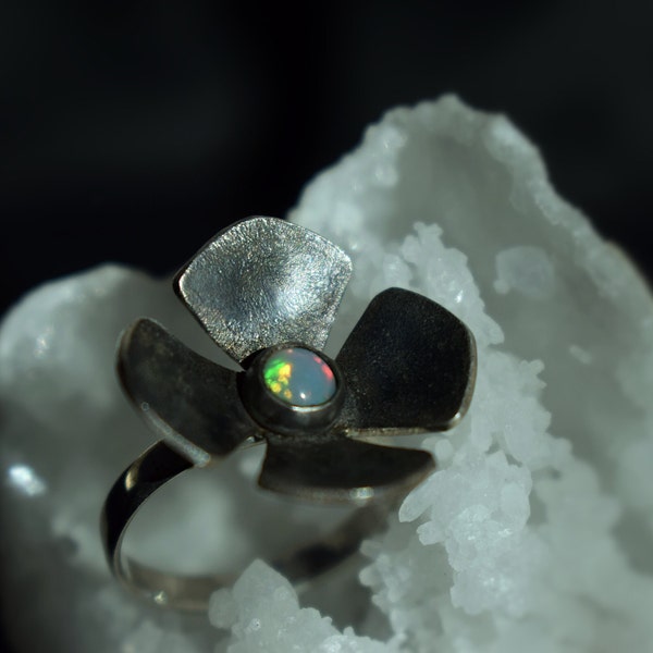 Unusual Silver Ring - Etsy