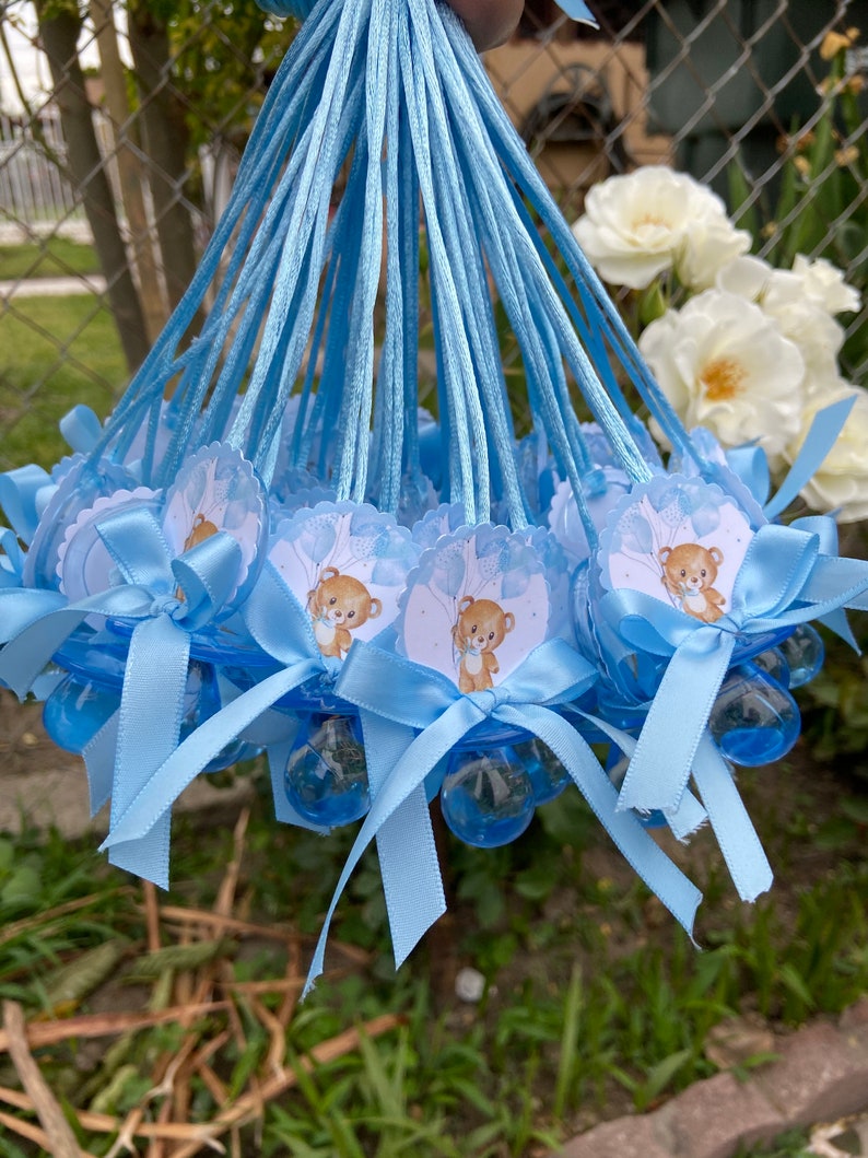 Baby Shower Favors, Baby Pacifiers, It’s A Boy, Recuerdos Baby Shower ...