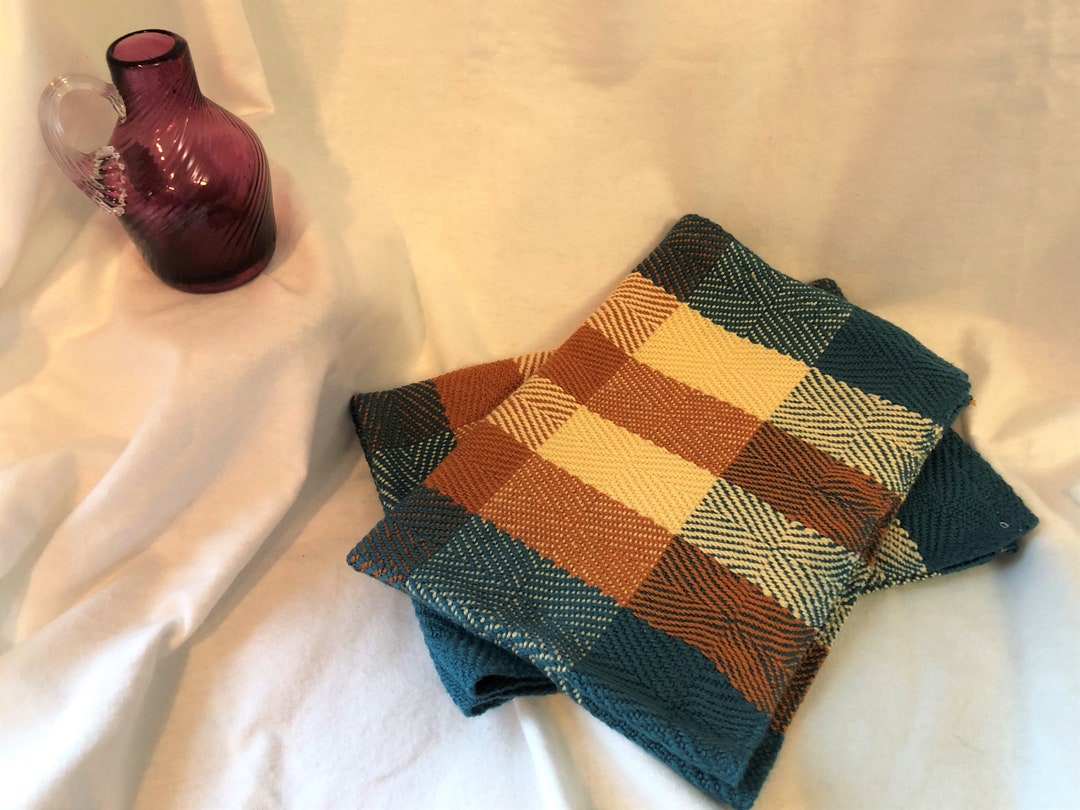 Finger Towels, Handwoven, Set of 2 - Etsy
