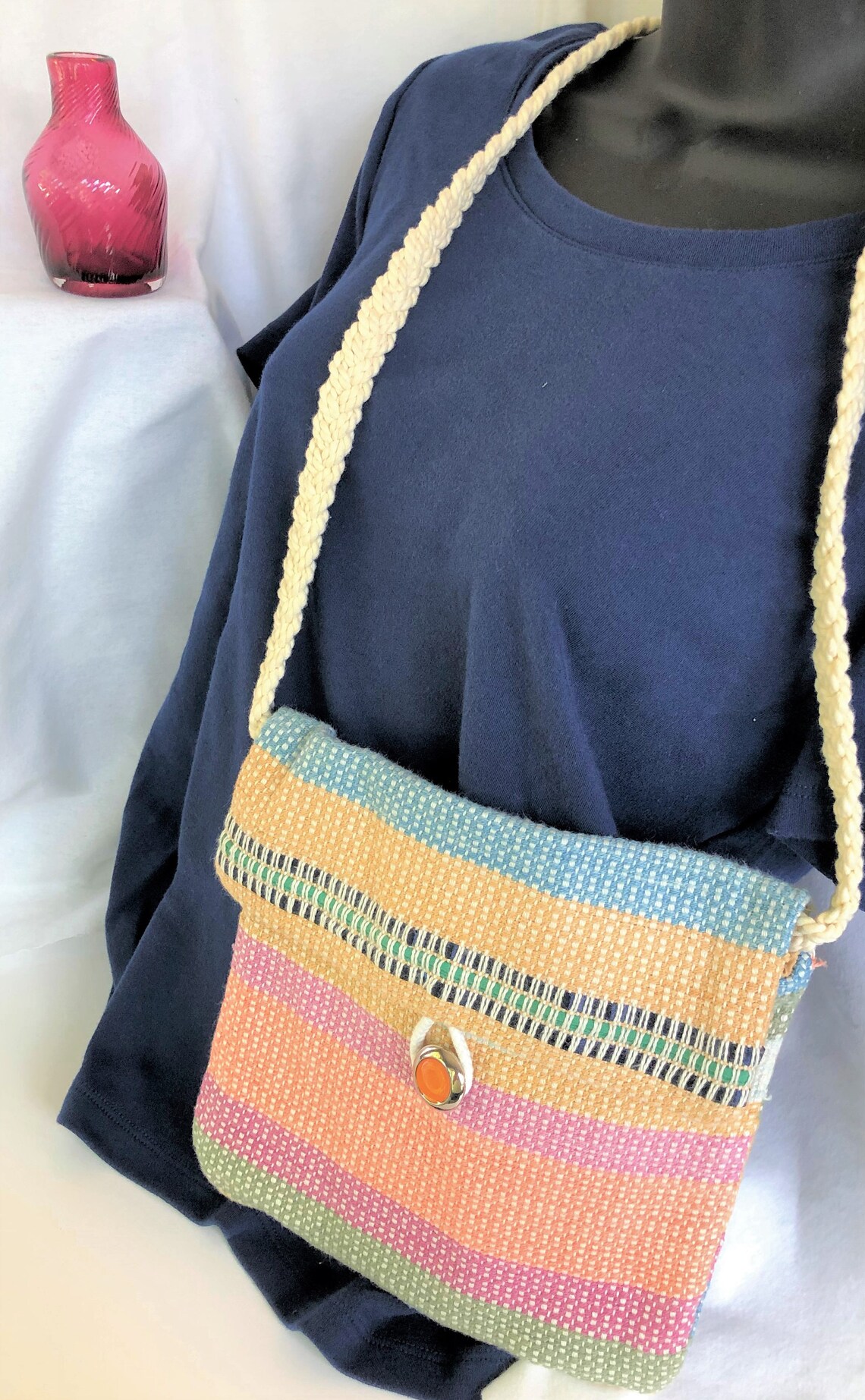Handmade Purse, Handwoven Handbag, Summer Purse - Etsy