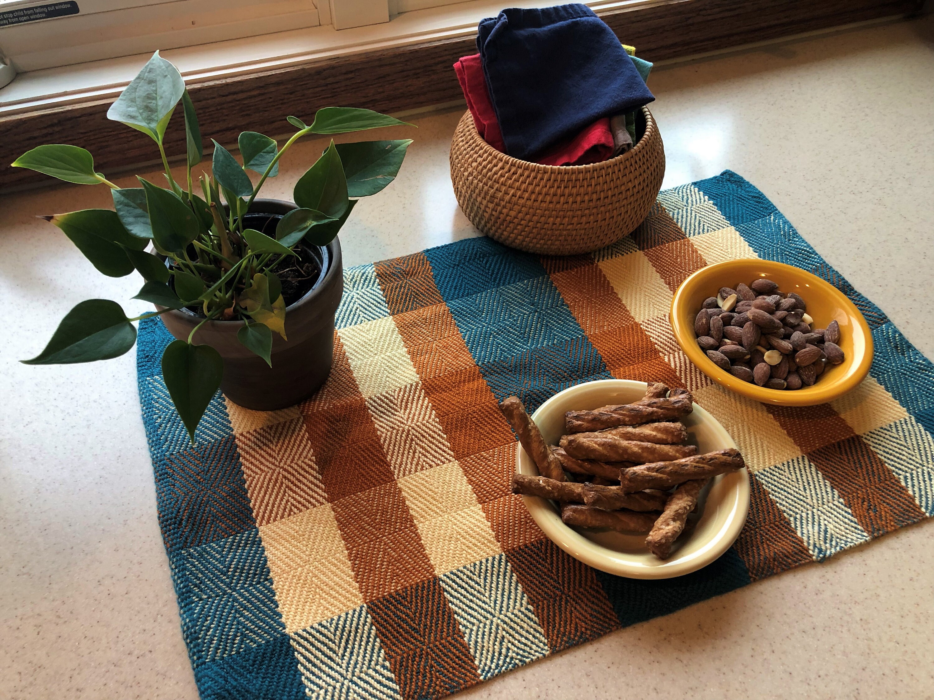 Finger Towels, Handwoven, Set of 2 - Etsy