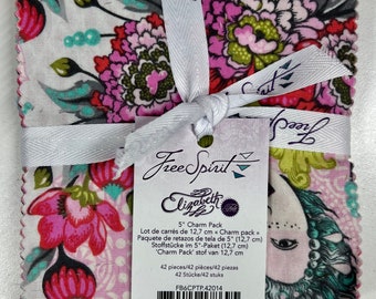 Tula Pink Elizabeth Fabric - Etsy
