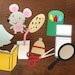 Mouse Cookie Storybook Character Props for Literacy and Speech Therapy ...