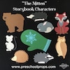 Brown Bear, Brown Bear Storybook Character Props Felt / Flannel Board ...