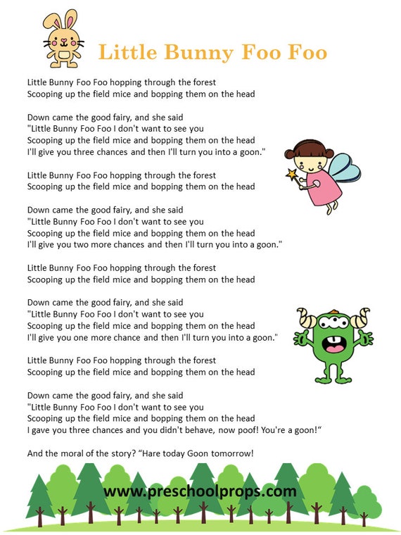 Little Bunny Foo Foo Book