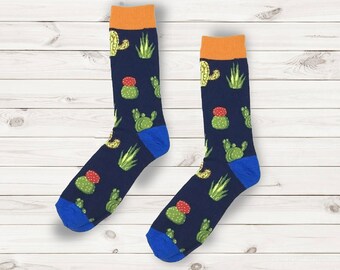 Mens Cactus Socks - Etsy