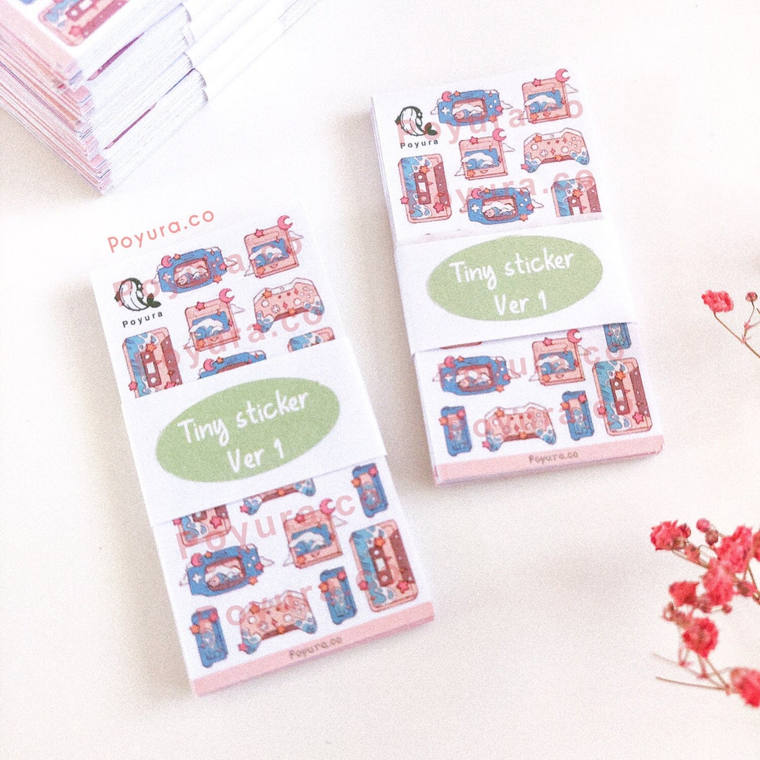 Tiny Sticker Set Mini Deco Sticker Sheet Bundle Kpop - Etsy
