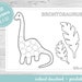 Dinosaur Themed (10 Page) Do A Dot Art Activity Sheets - Etsy