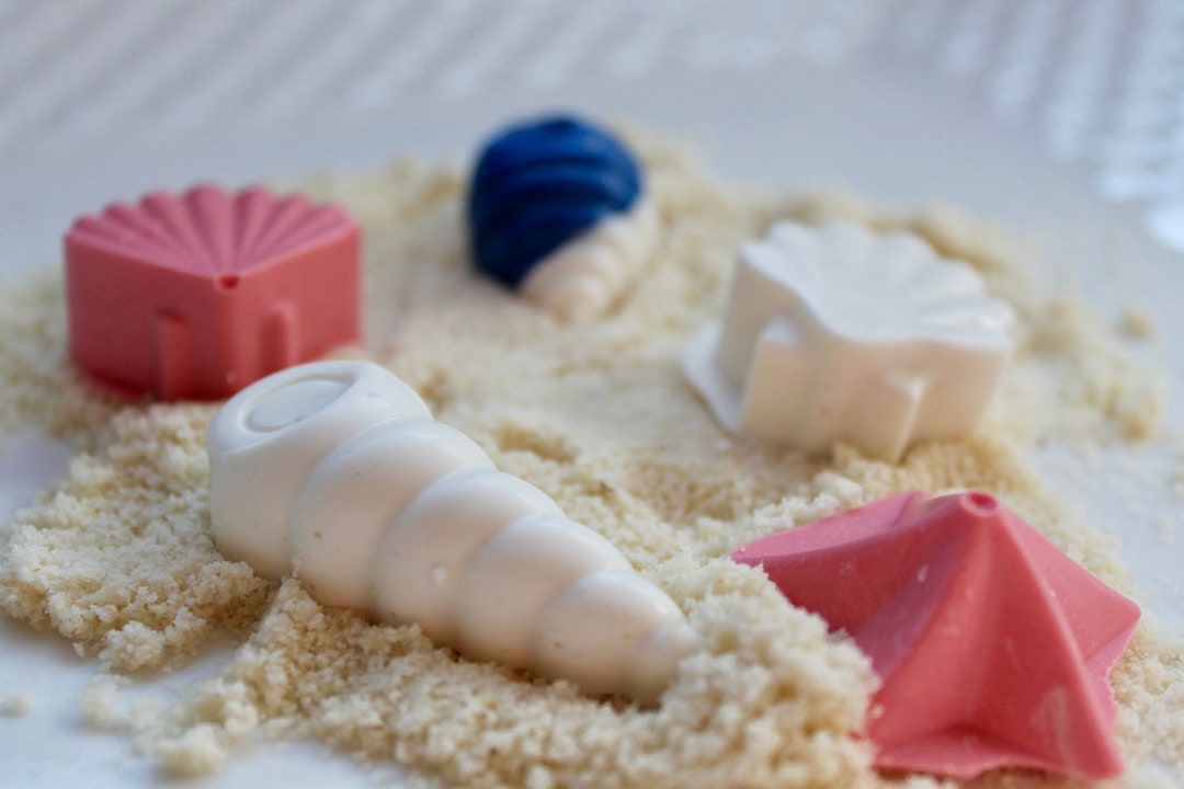 Shell Shaped Chocolates: Vegan Summer Treat, 9-piece Set - Etsy
