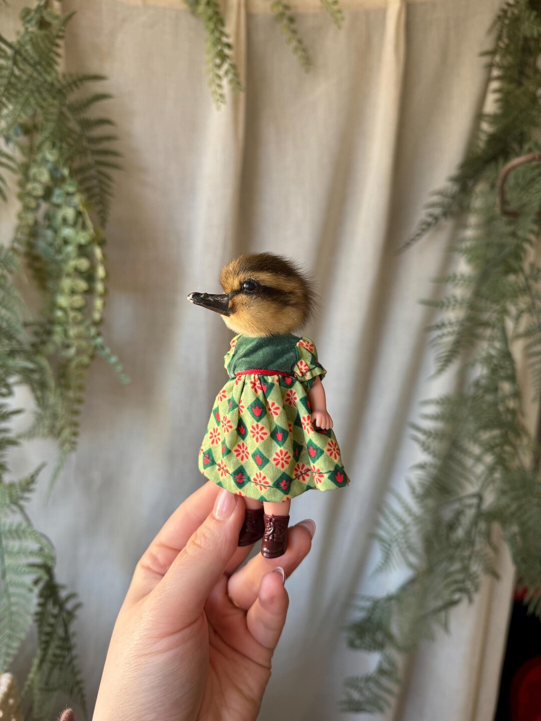 Duckling Taxidermy Doll - Etsy