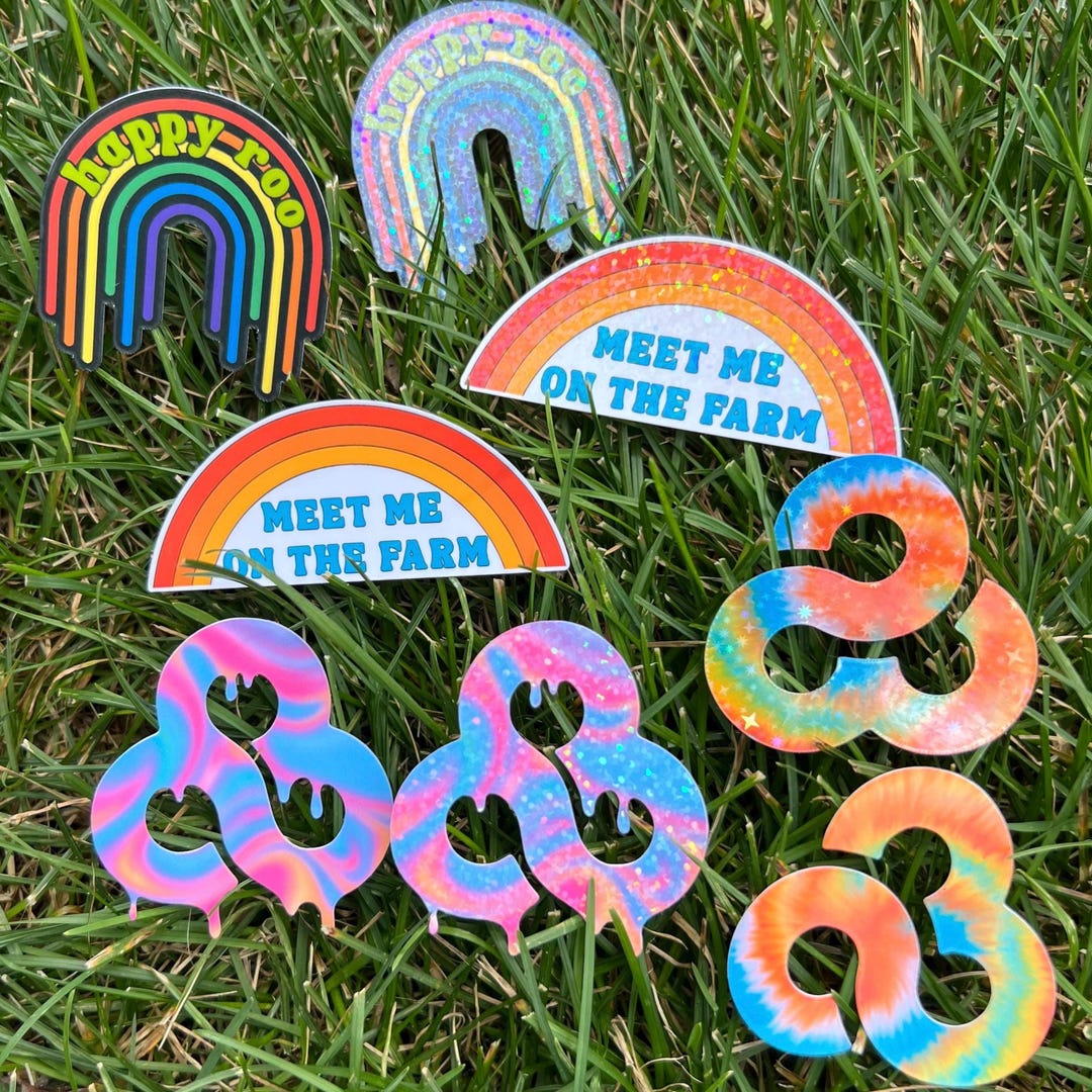Roo Music Festival Sticker Pack - Etsy