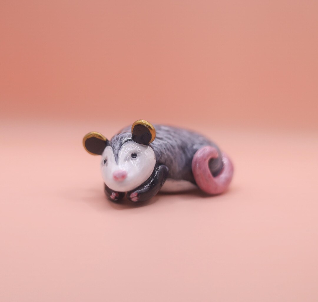 Clay Opossum, Opossum Art, Opossum Gift - Etsy