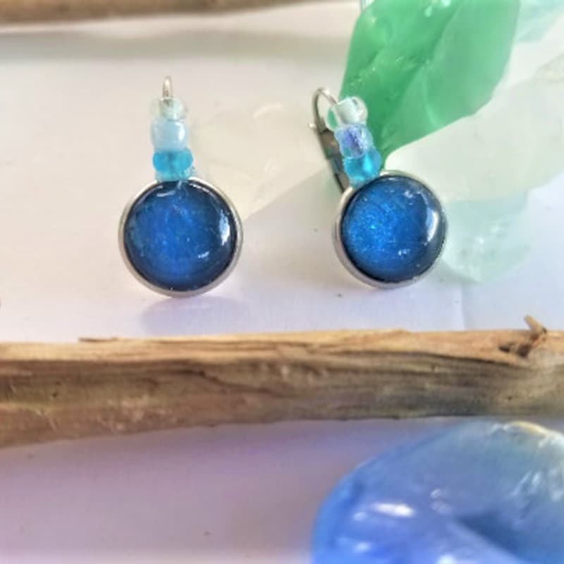 Clearance Glass Earrings - Etsy