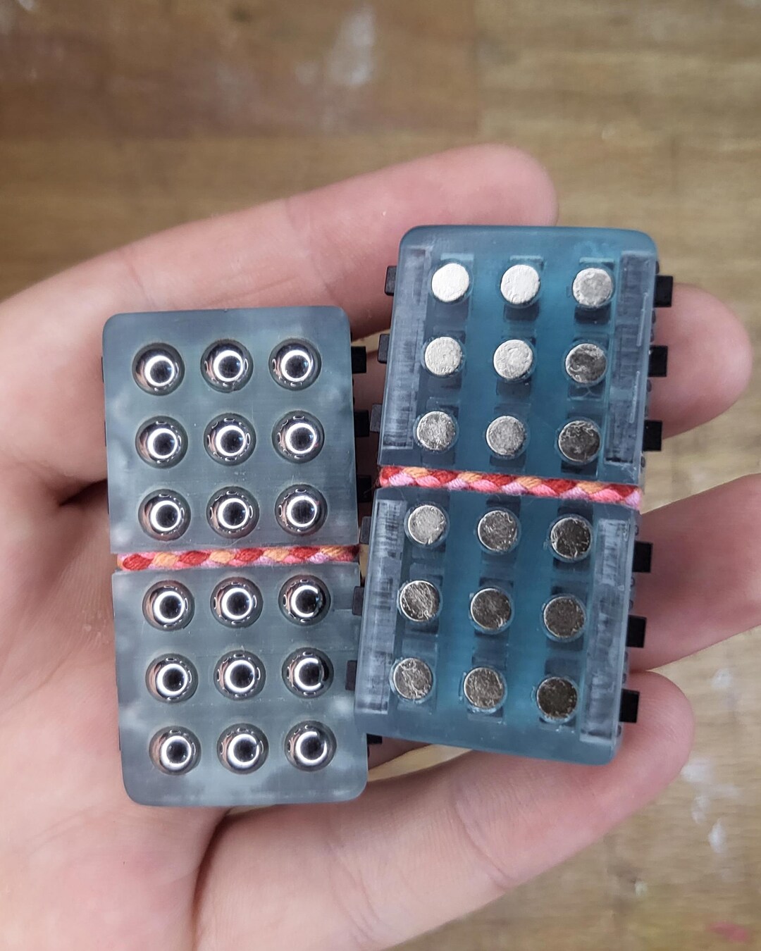 The Trackball Slider - Magnetic Fidget Toy With Clicky Steel Ball Bearing Switches - Etsy