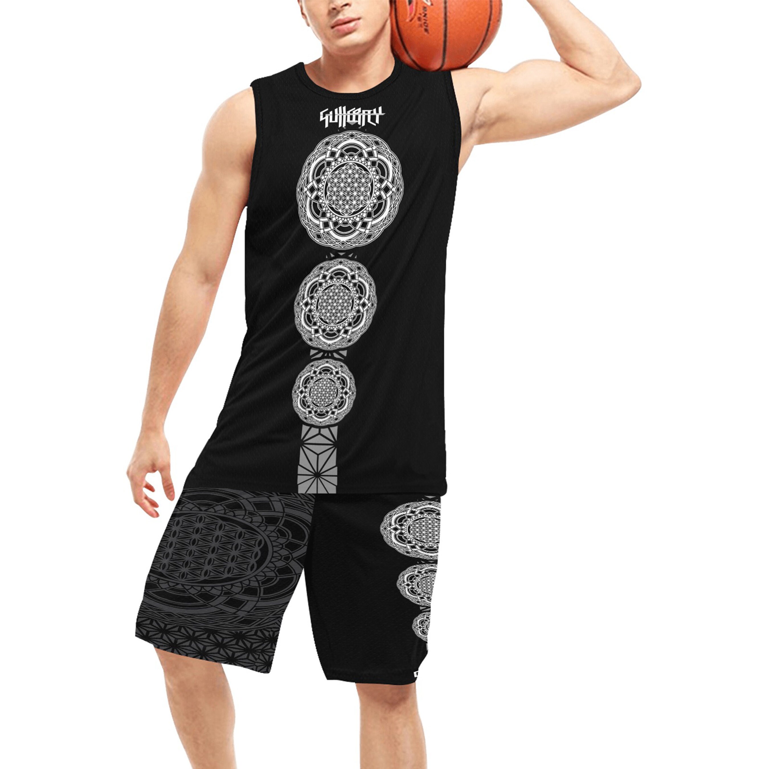 Flower of Life Mandala Basketball Uniform - Etsy