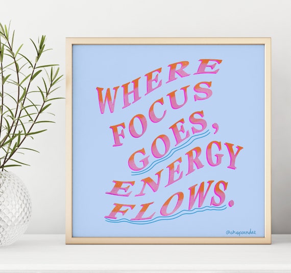 FOCUS Art Print | Etsy