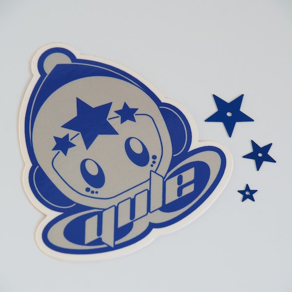 Y2k Aesthetic Blue Stickers - Etsy
