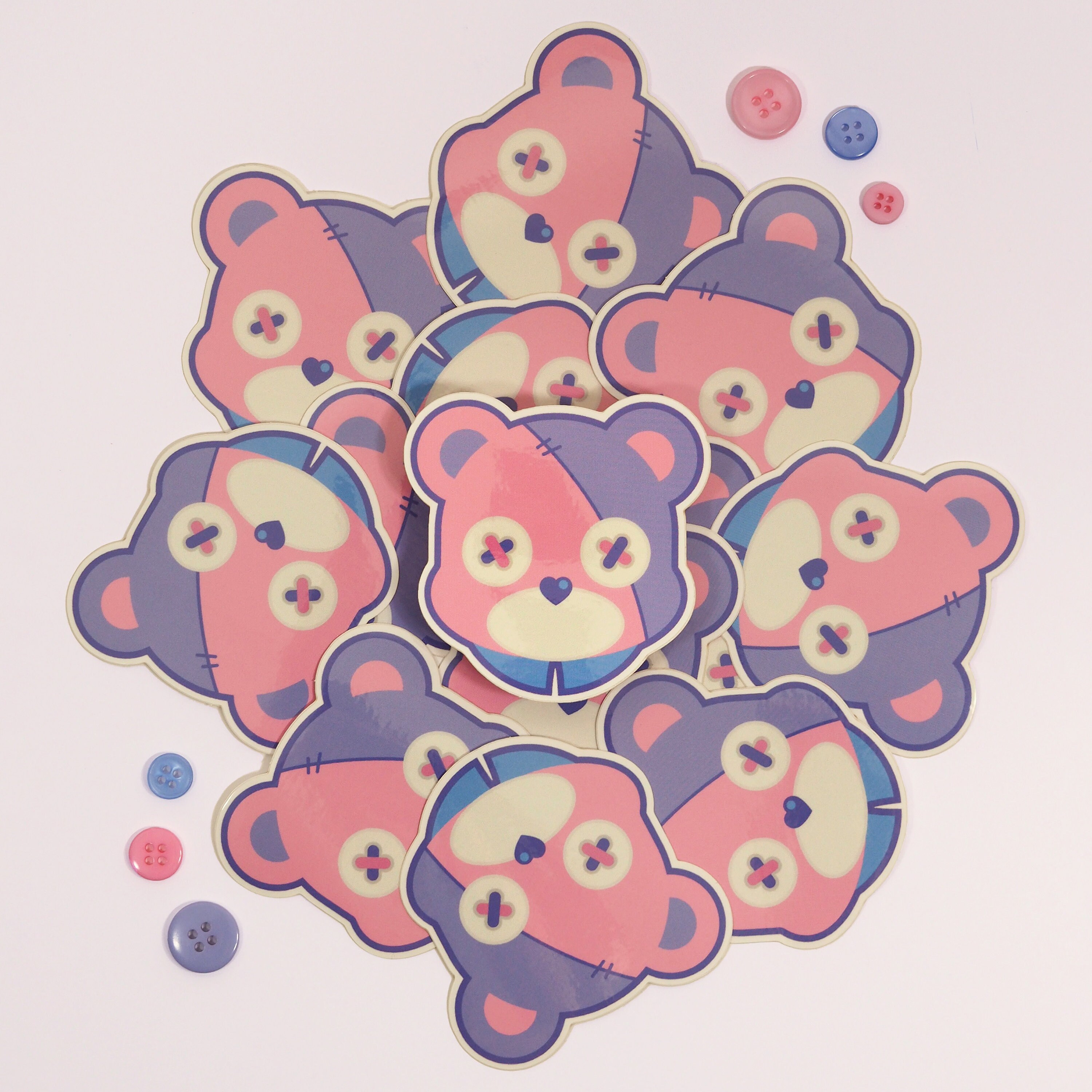 PLUSH Vinyl Stickers Y2K Aesthetic - Etsy