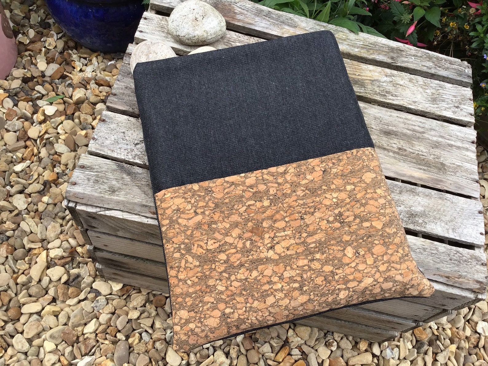 Handmade fabric lined folder cover or sleeve A4 ring binder | Etsy