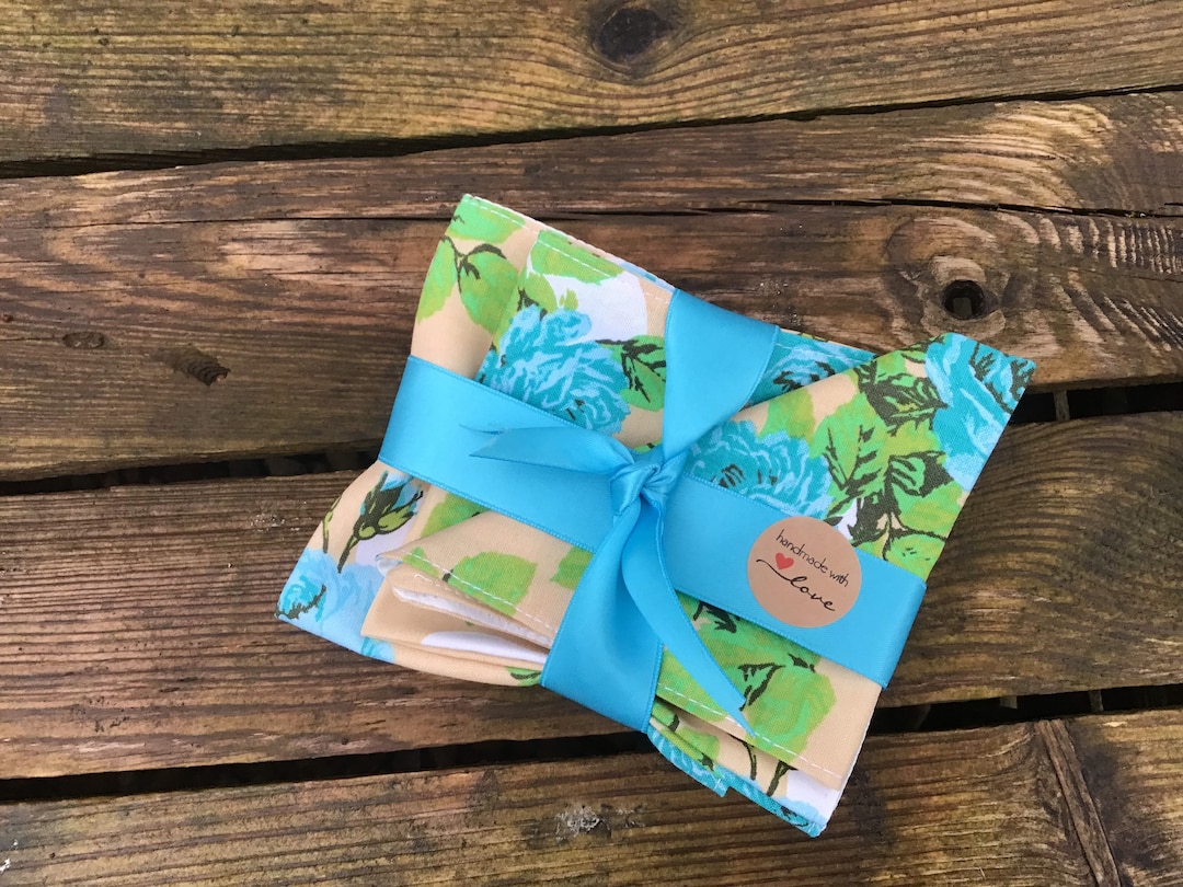 Ladies 2ply Handkerchief Gift Set Perfect Gift Idea for Her - Etsy