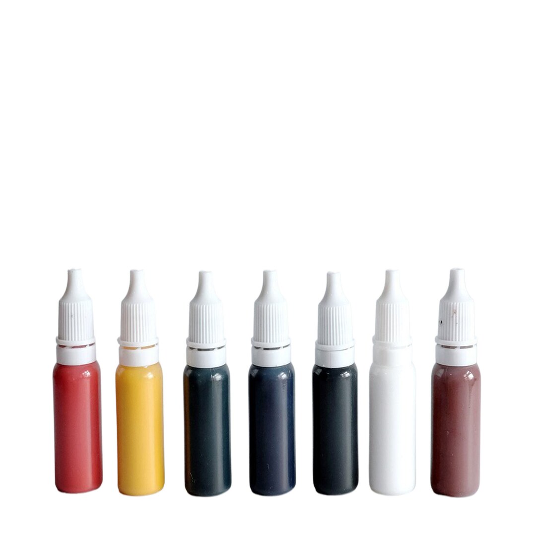Jesmonite Pigment 10ML Each Colors Set AC100 Kit Pack Red, Yellow ...